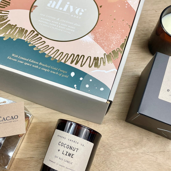 Alive Body Sea Cotton Gold Edition Gift Hamper | Mother's Day Gifts