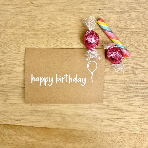 Happy Birthday Gift Card